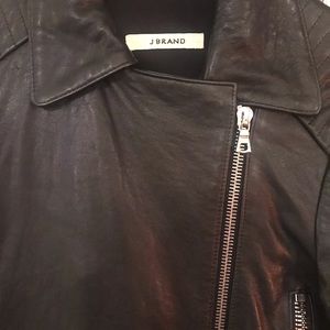 J Brand | Jackets & Coats | New J Brand Leather Jacket | Poshmark